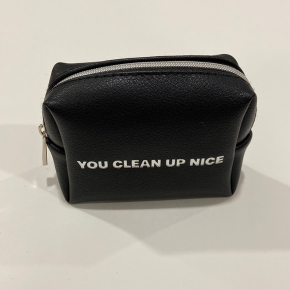 Bags | You Clean Up Nice Mini Pouch | Poshmark
